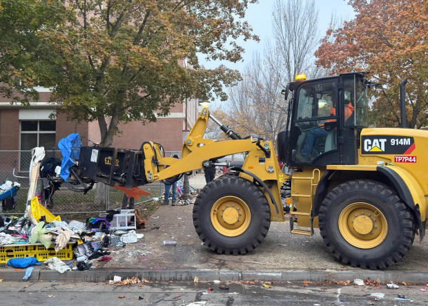 Chico clears camps downtown, on the bike path and in Bidwell Park