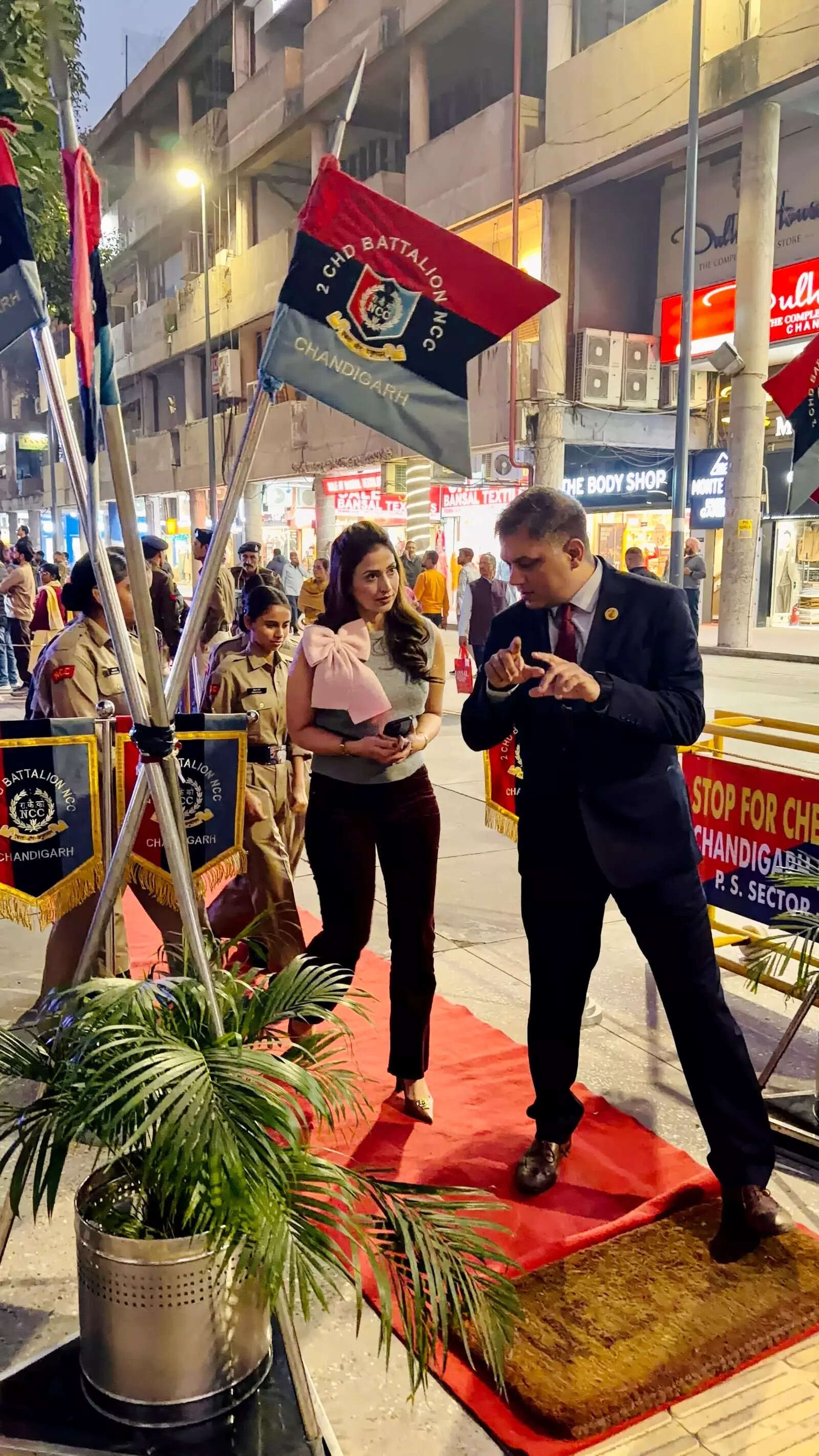 Samaira Sandhu gets warm welcome at NCC Day in Chandigarh