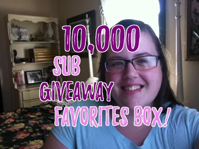 10,000 subscriber giveaway favorites box - $14,445