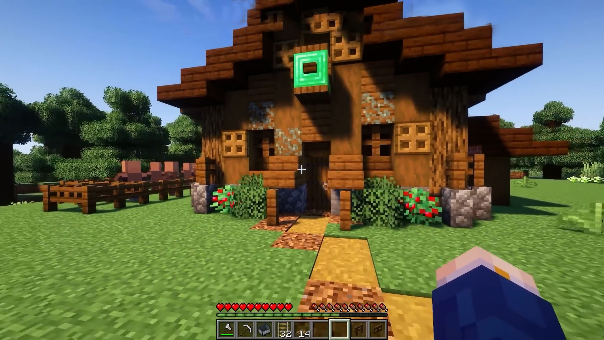 Simple Trading Hall Design – Best for Early Survival!