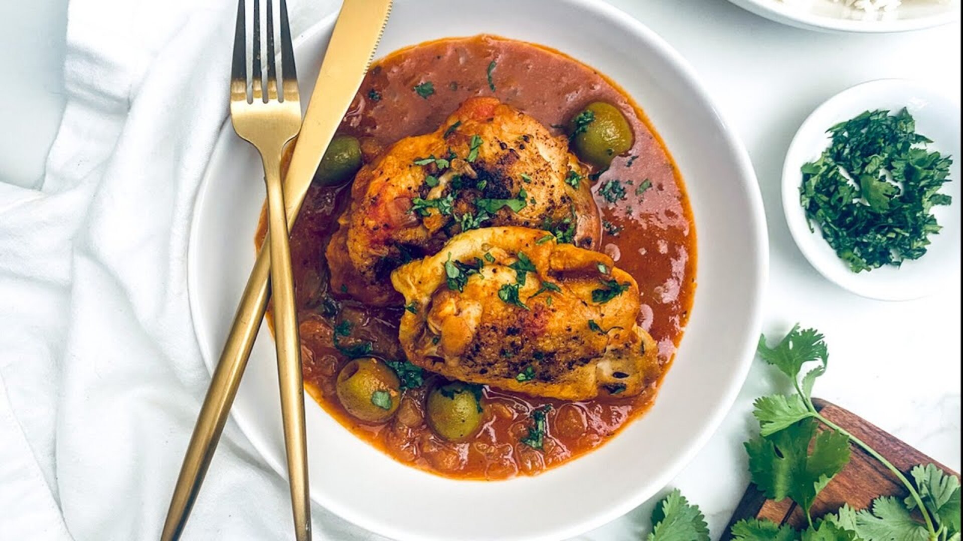 Fricase De Pollo (Cuban-Style Chicken Fricassee) Recipe