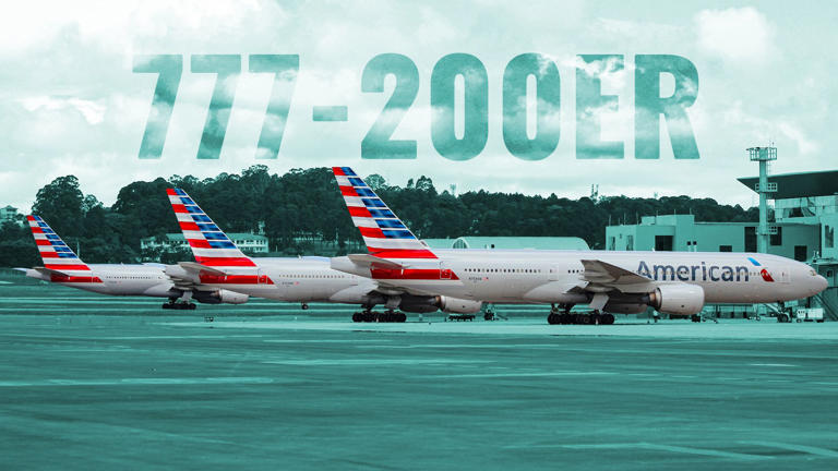 Where American Airlines Is Flying Its Boeing 777-200ER's In 2025