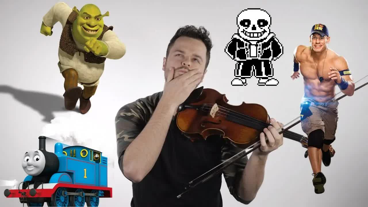 meme music challenge: guess all 9 meme songs on violin