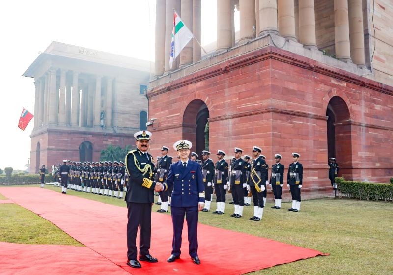 Royal Moroccan Navy Inspector Mohamed Tahin, visiting India, aims to ...