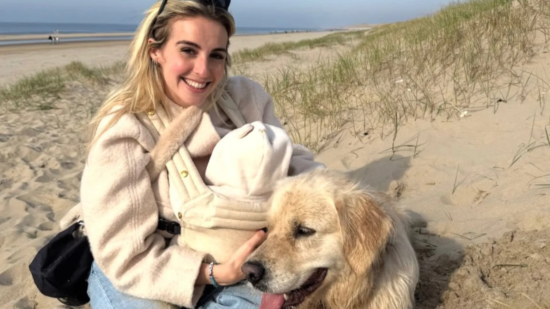 Uitgeputte Iris Enthoven huurde nachtnanny in na de komst van baby Maup ...