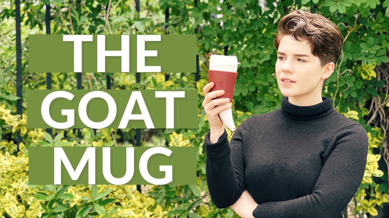 Testing the Goat Mug: Unique horn mug review & MudWtr taste test!