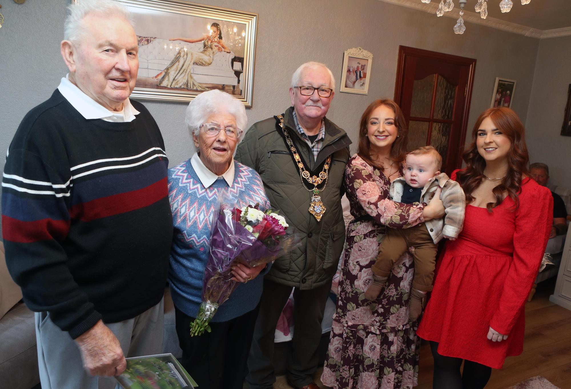 Couple celebrate remarkable 70 years of marriage
