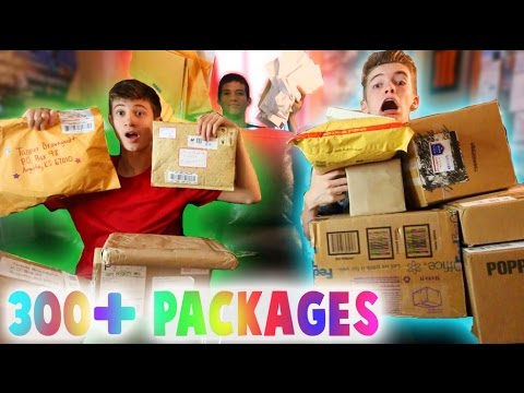 Vlogger hosts biggest PO Box opening in channel history