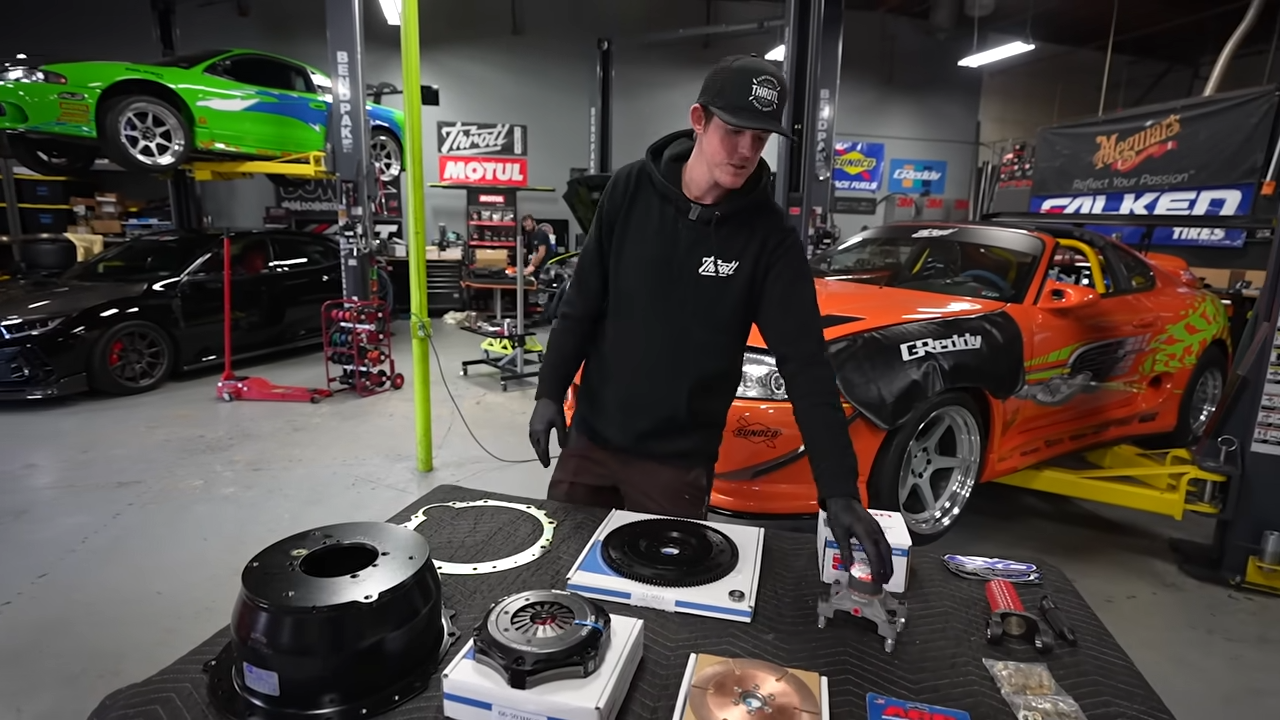 Transmission trouble halts the Fast & Furious Supra build