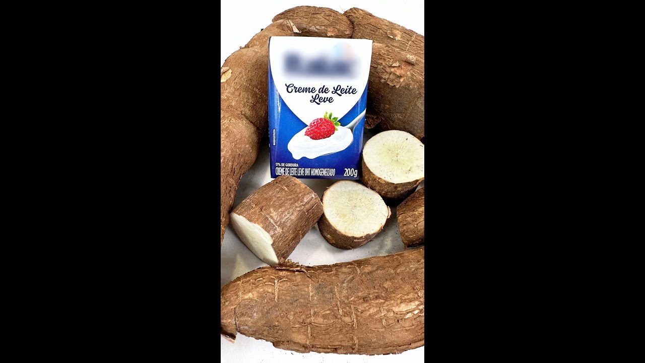 Mandioca assim dá vontade de comer todos os dias!😍