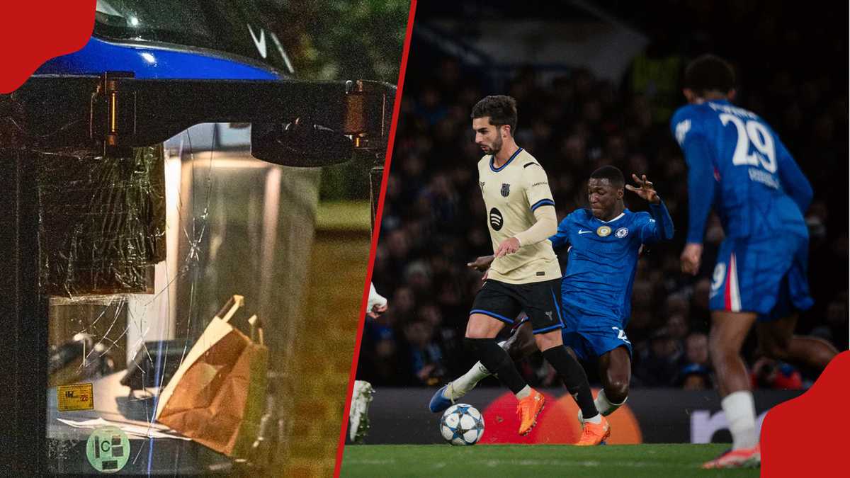 Champions League: Barcelona bus ambushed before Chelsea game, leaves ...