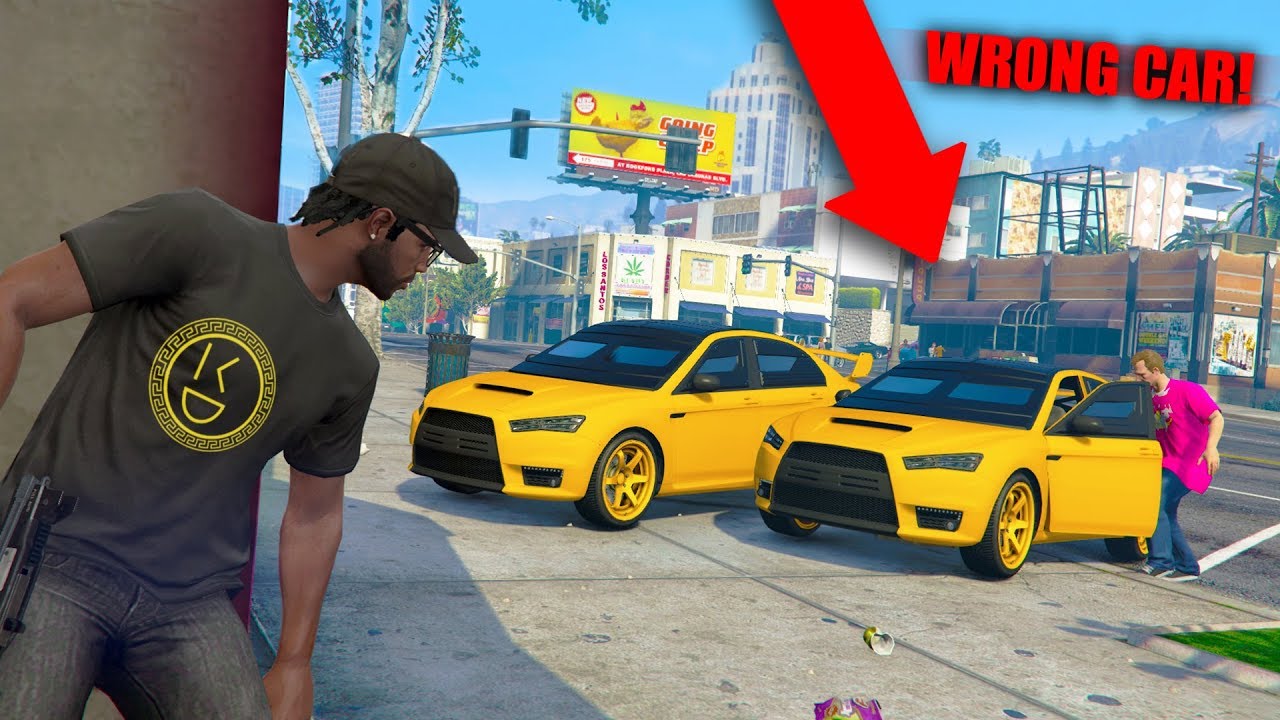 Car switch trolling | GTA 5 thug life #260