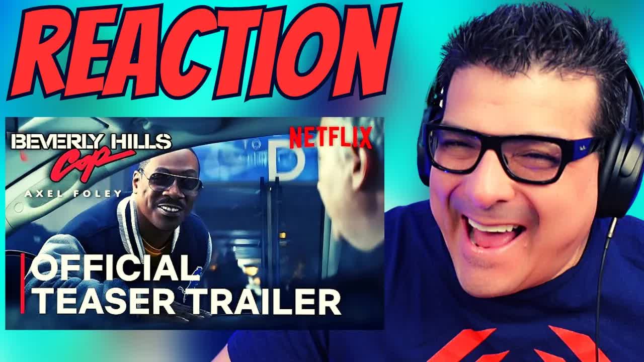 BEVERLY HILLS COP: AXEL F | Teaser Trailer REACTION!! | Eddie Murphy ...