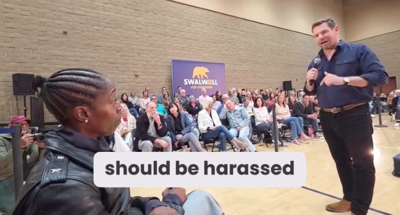 Singer Tish Hyman slams Eric Swalwell for dodging question on ...