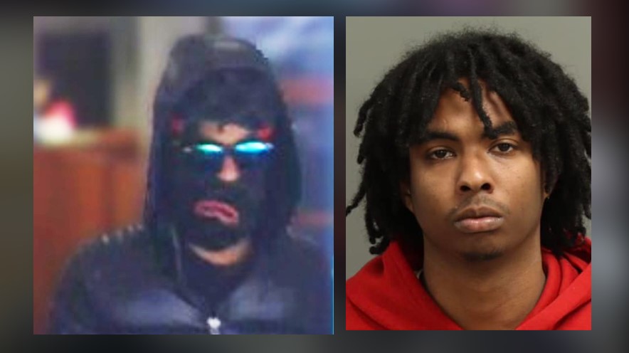 Masked gunman in lavender Crocs found guilty of North Carolina bank robbery