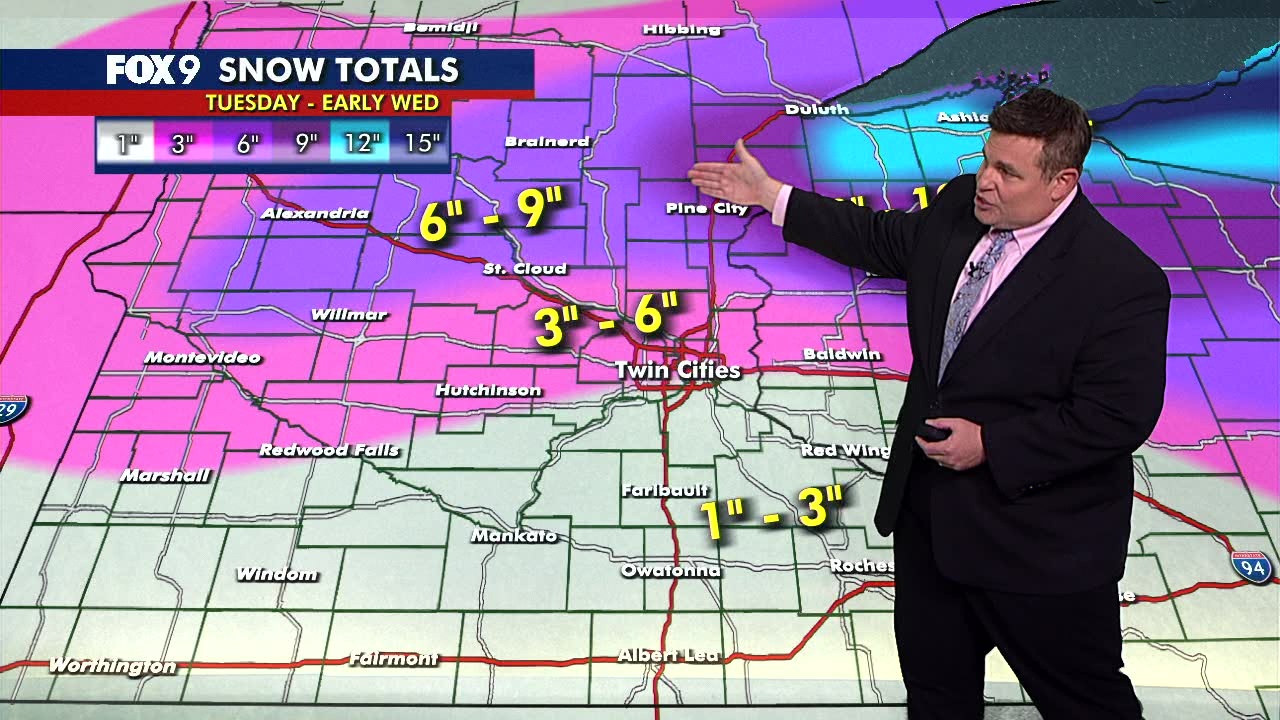 Minnesota snow: How much did we get?