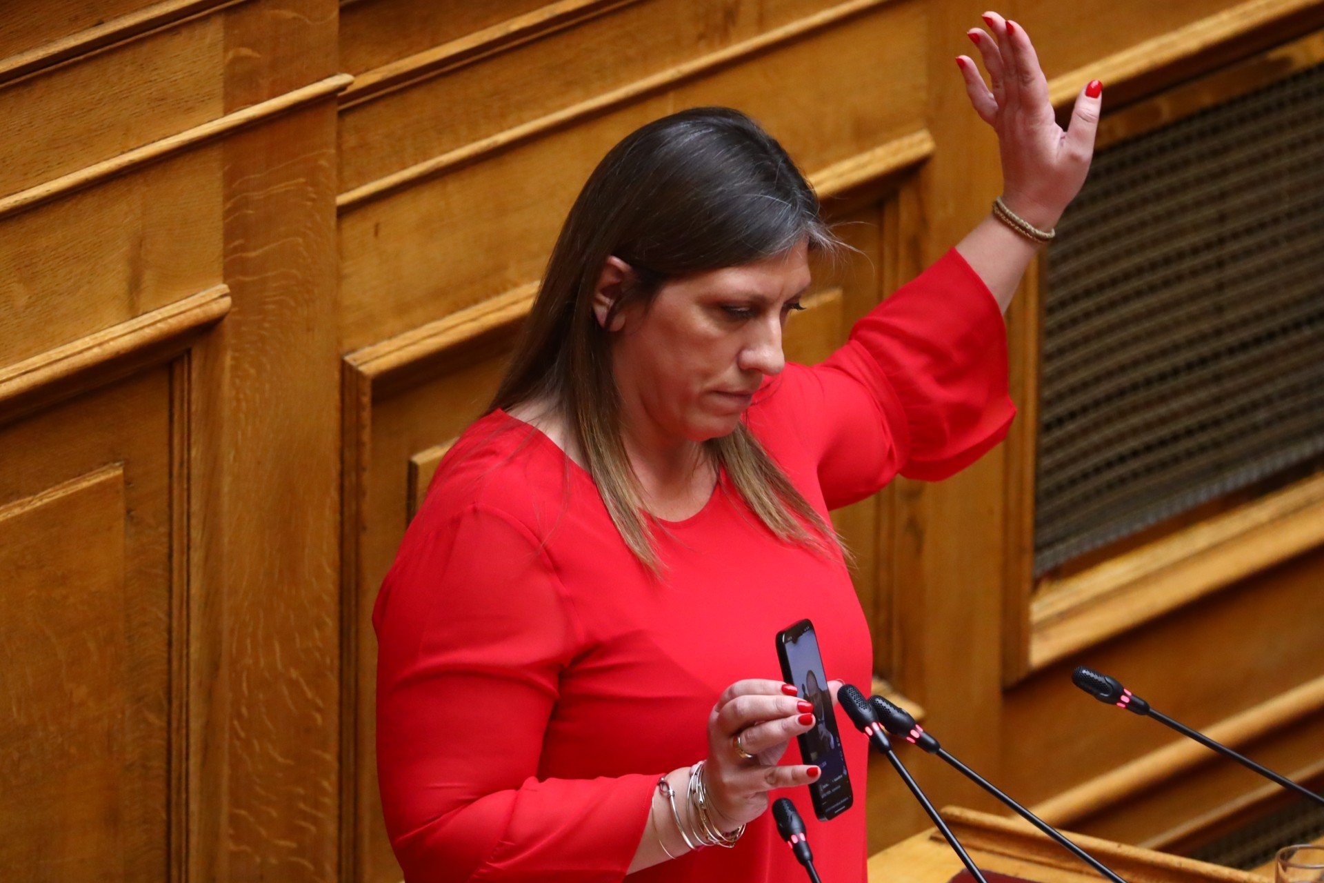 «Ρινγκ» η Βουλή με Γεωργιάδη και Κωνσταντοπούλου: «Είσαι ανάγωγη ...