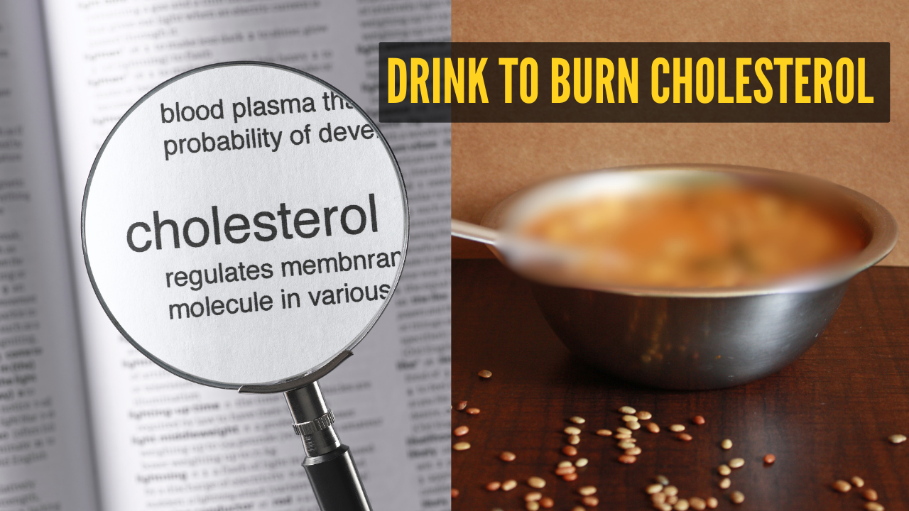 This drink can help burn cholesterol naturally and effectively; recipe ...