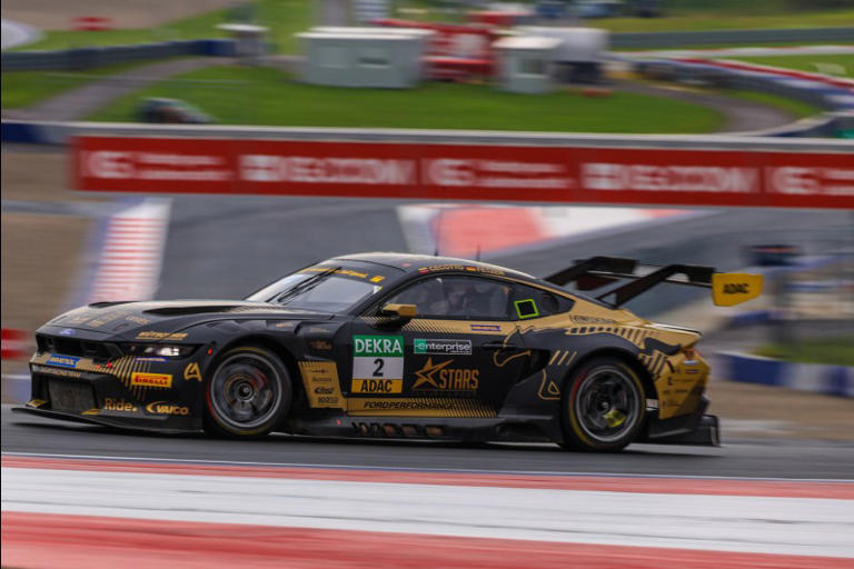 Abseits der Strecke im ADAC GT Masters: Jonathan Cecotto und Dennis Fetzer