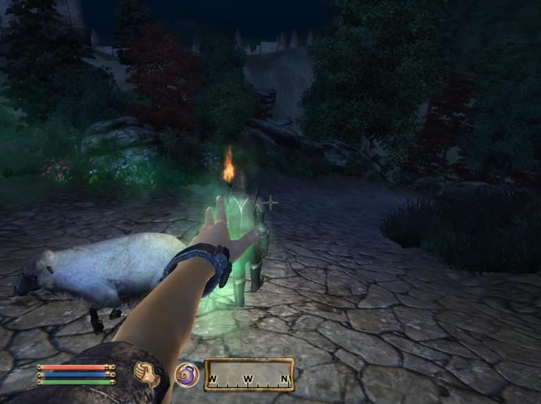 I turned every Oblivion NPC into a sheep and broke the game, but I can ...