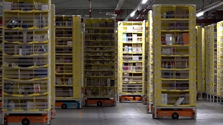 Amazon deploys 2,000 robots in UK's Bolton warehouse to meet Christmas ...