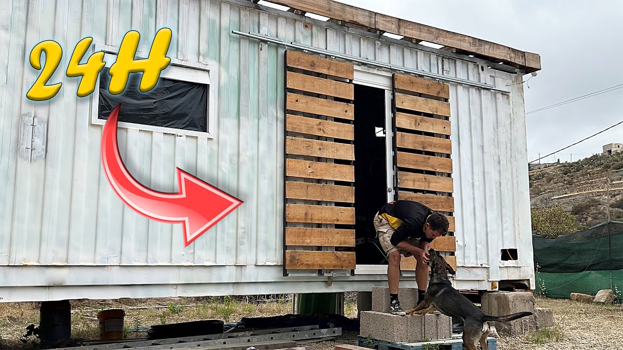 🚀Trabajando 24h para terminar mi casa 😩| Casa container paso a paso