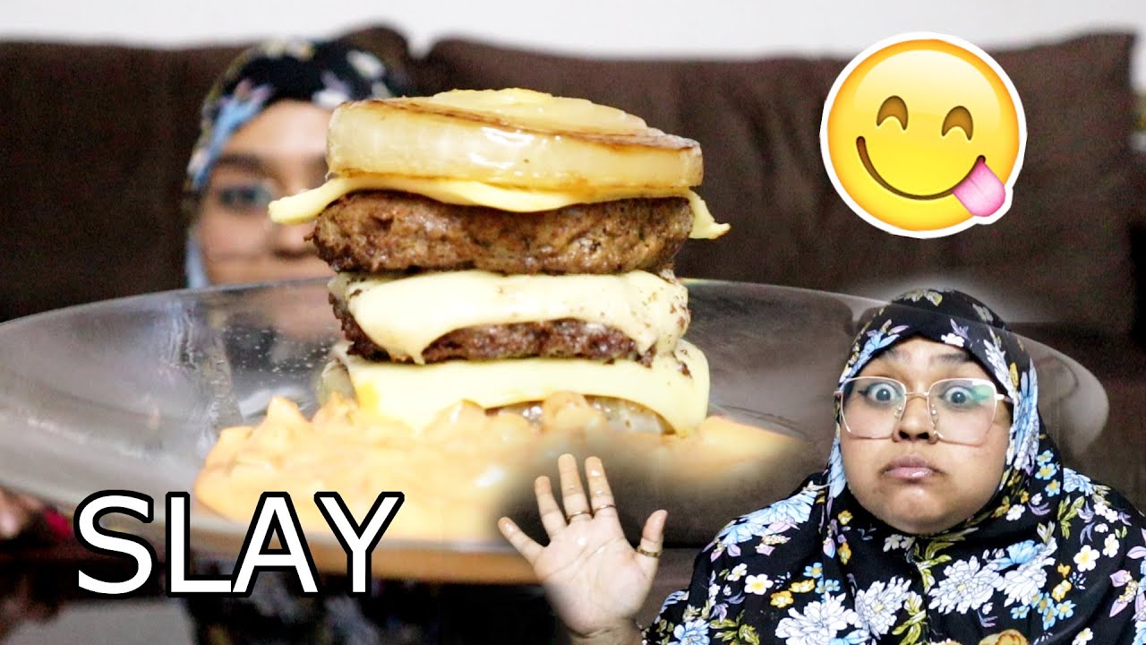 Ayo, I slayed the Flying Dutchman burger! 🤤🍔