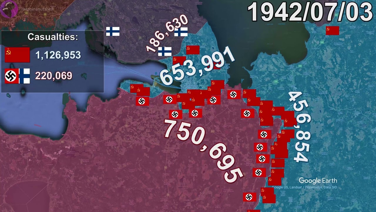 The siege of Leningrad explained in 1 minute