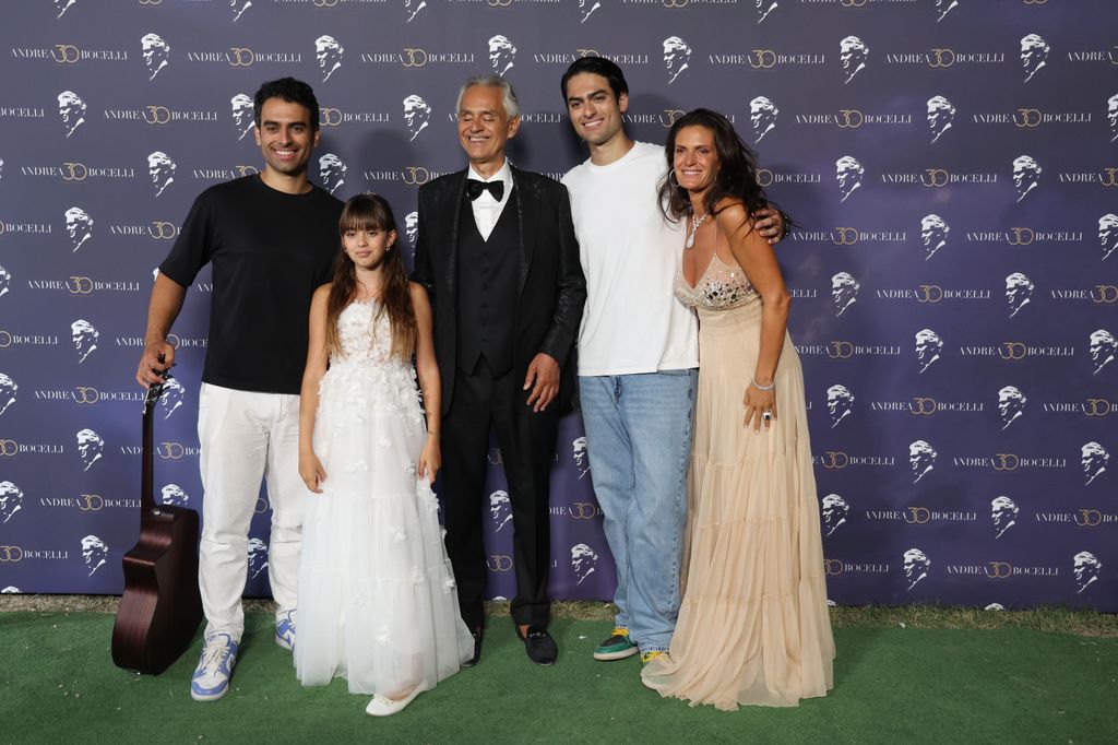Andrea Bocelli's 'firm limits' with his 3 kids away from the spotlight
