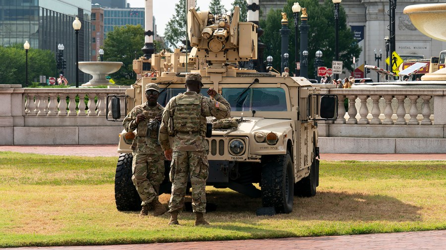 2 National Guard members in critical condition after what mayor calls ...