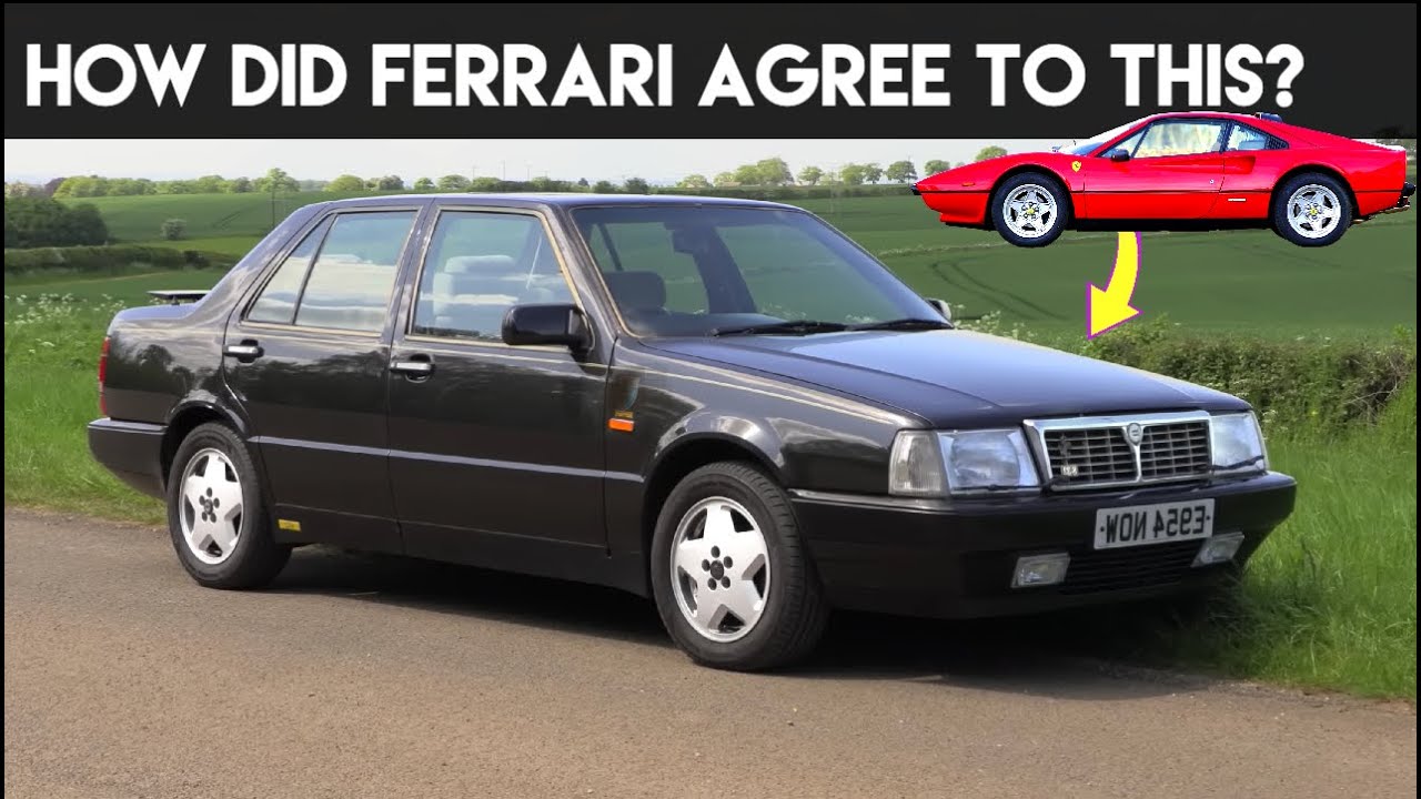 Driving the crazy Ferrari-engined Lancia Thema 8.32!