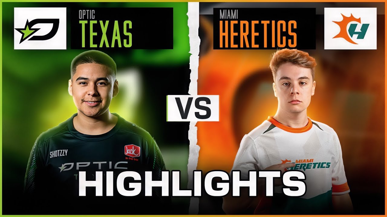 OpTic vs Heretics highlights | CDL Major I winners round 1 | OpTic ...