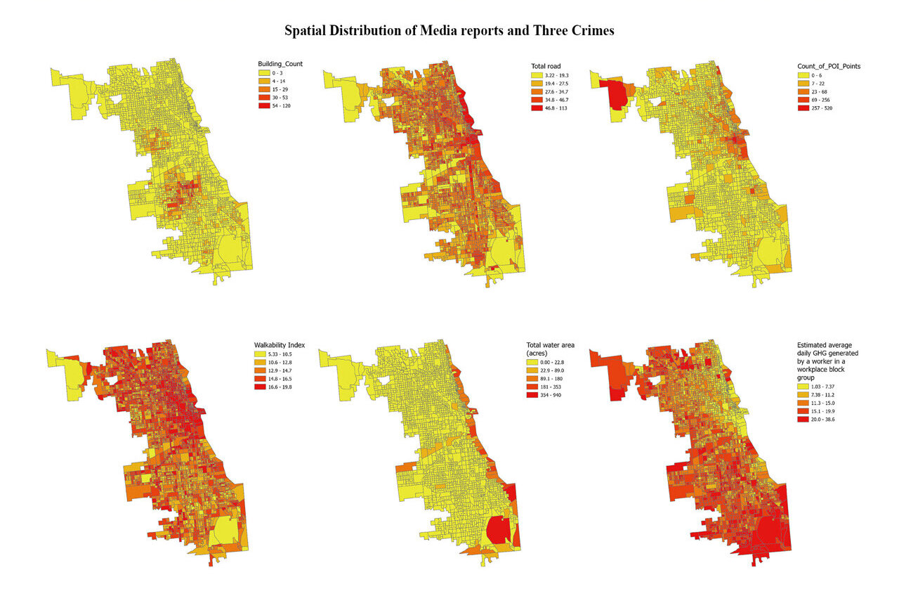 New study reveals spatial patterns of crime rates and media coverage ...