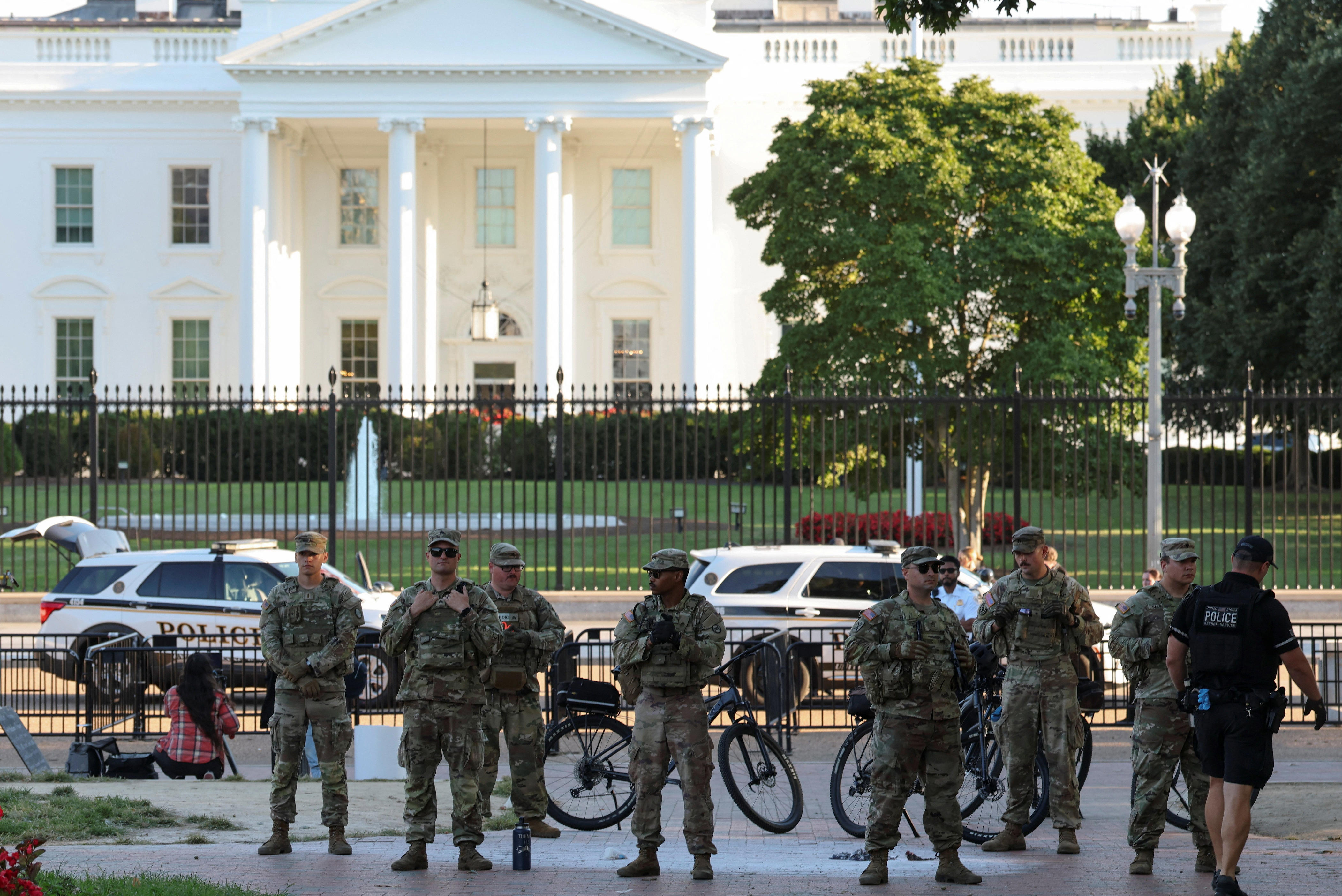 West Virginia National Guard members shot near White House