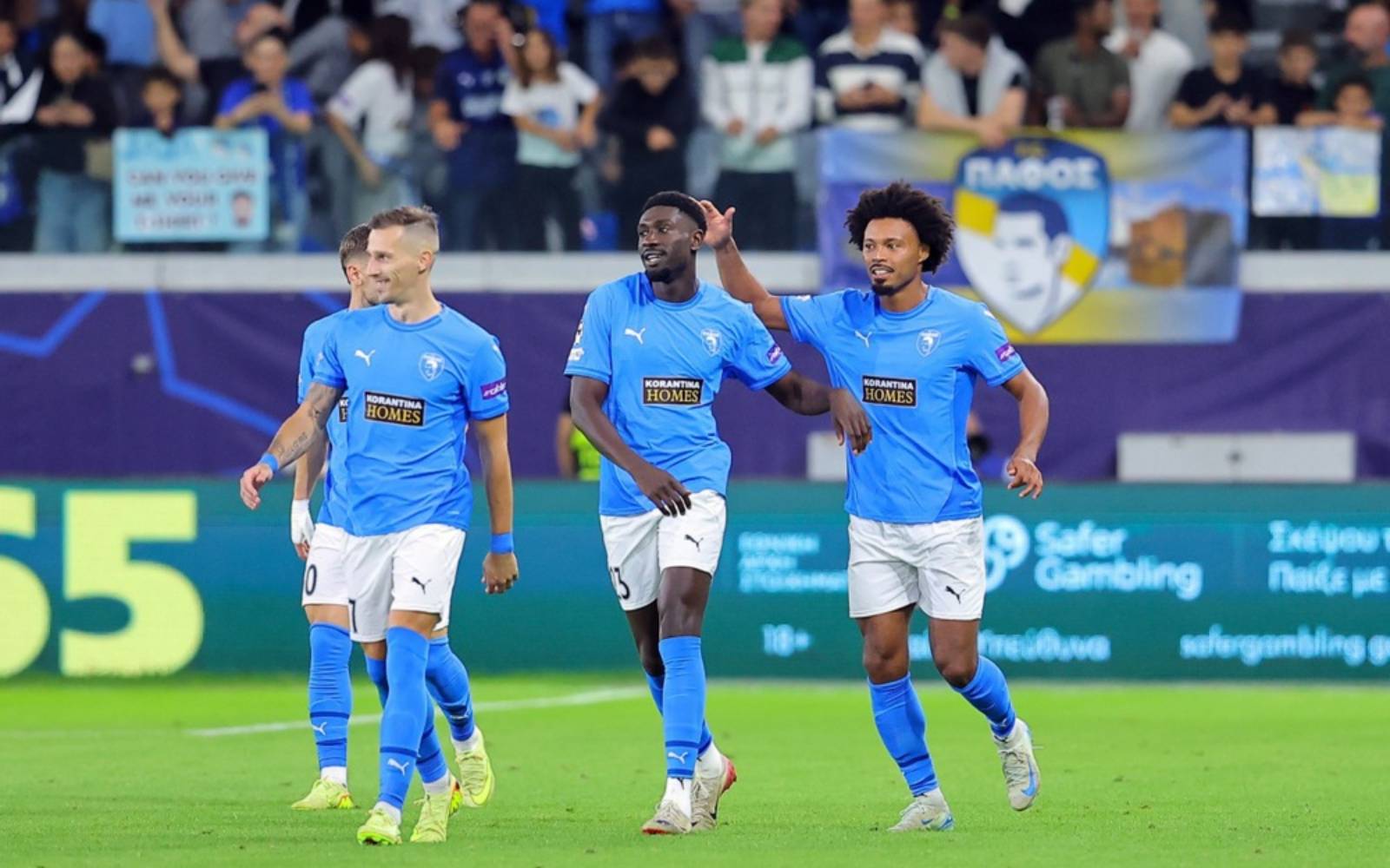 Pafos rescued by late own goal in 2-2 draw with Monaco