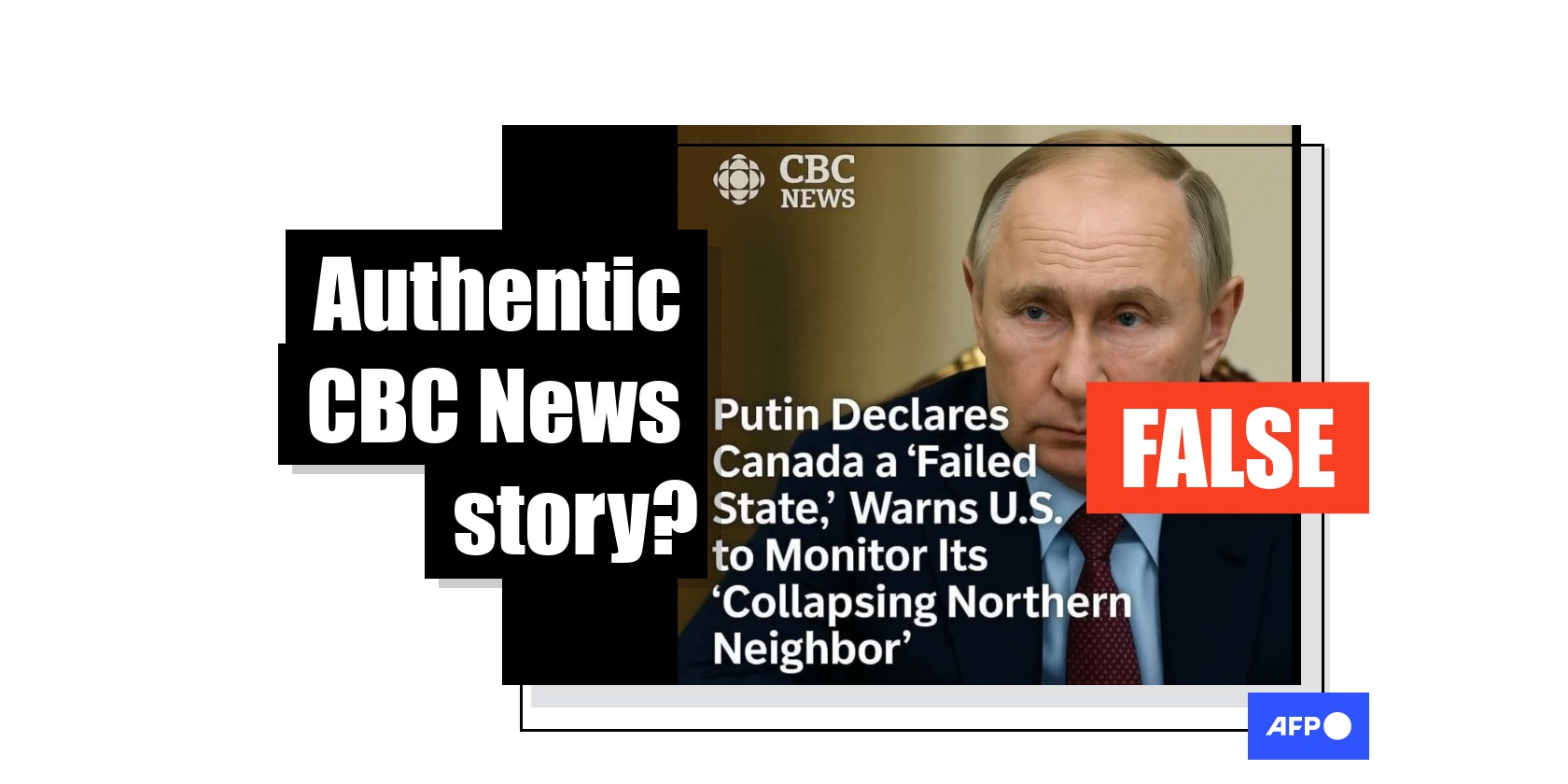 Fake headline of Putin disparaging Canada stems from satire