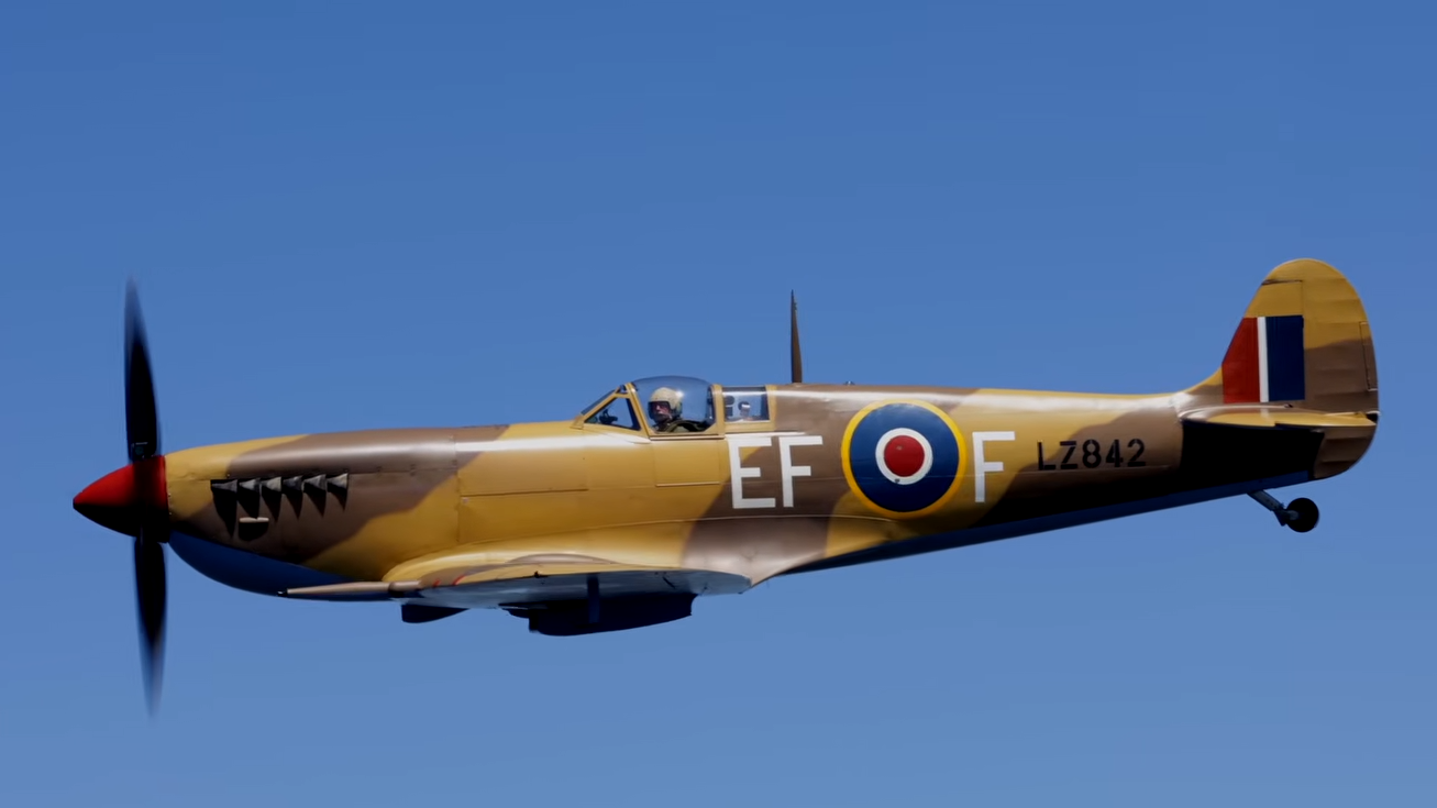 Flying with the Spitfires Over the Battle of Britain Skies