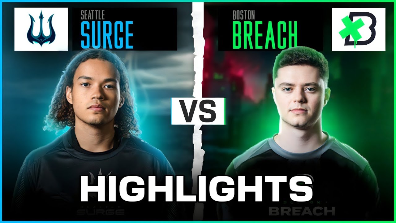 Seattle Surge vs Boston Breach highlights | CDL Major I qualifiers