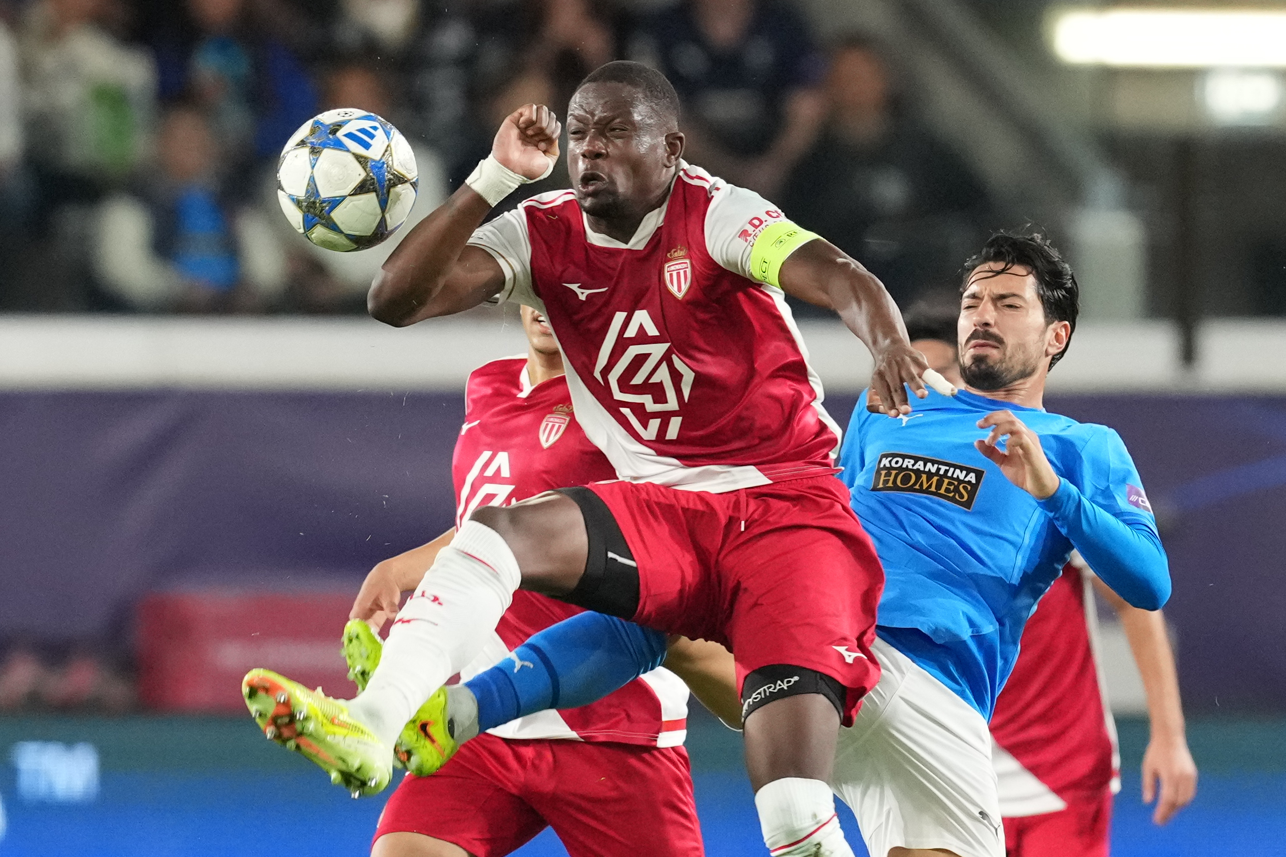 Veteran David Luiz helps Pafos tie Monaco in Champions League ...