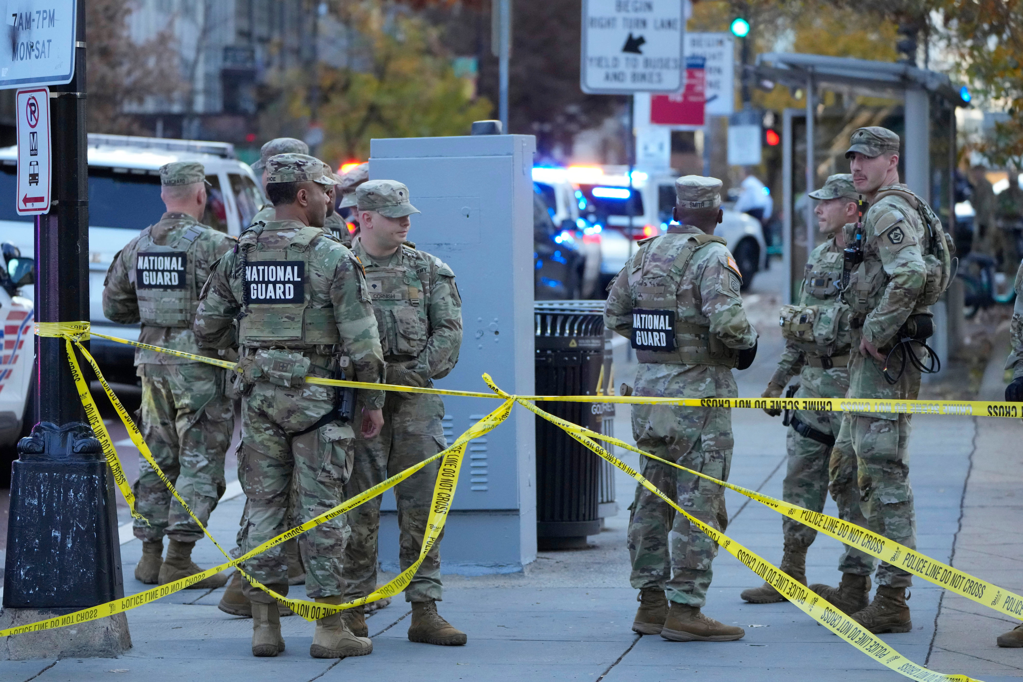 2 West Virginia National Guard members shot in DC, single suspect ...
