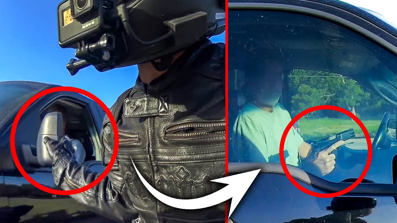 Driver Pulled Out a Gun for This | If Your Life Is Boring, Get a Motorcycle