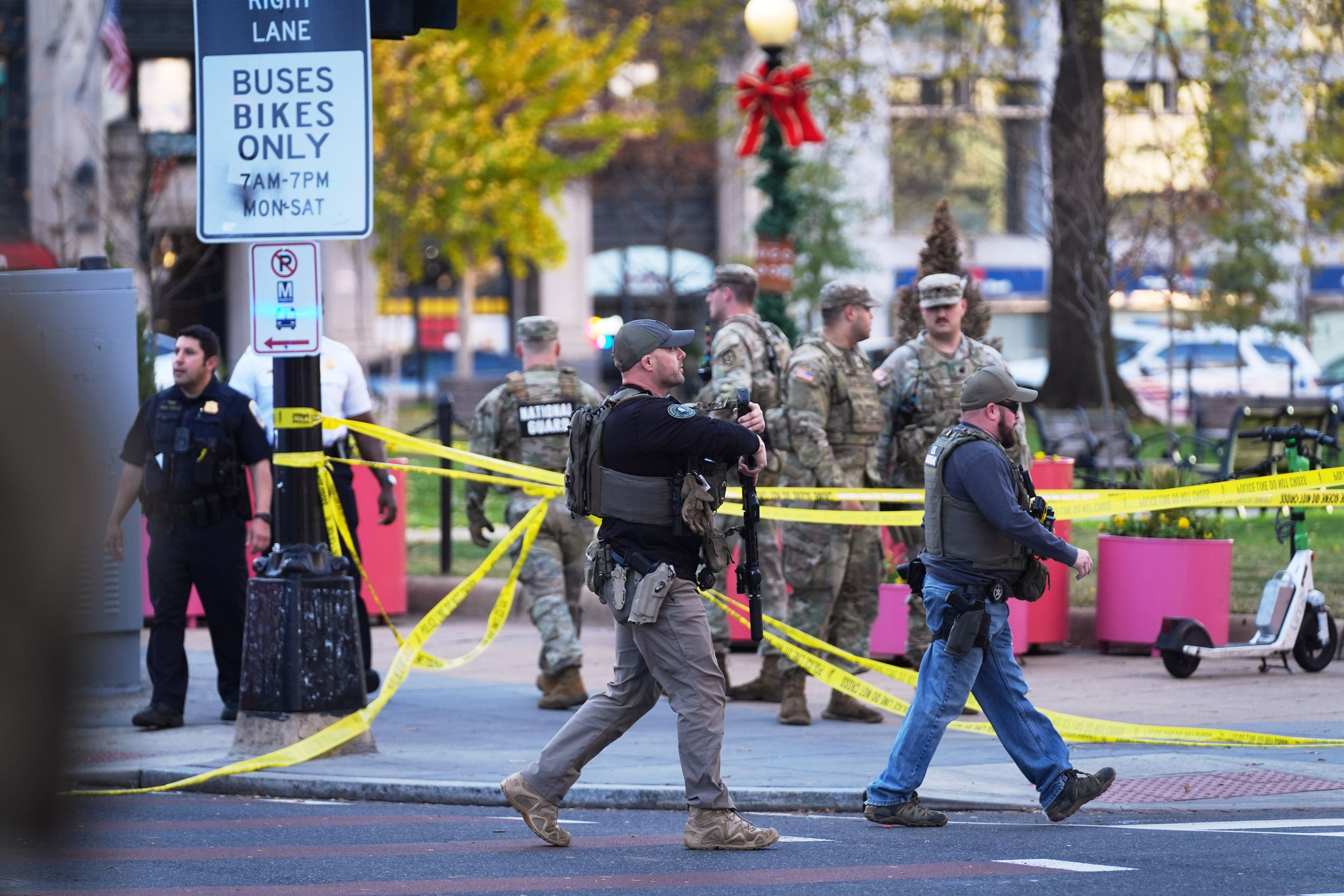 Two National Guard soldiers shot near White House are in critical ...