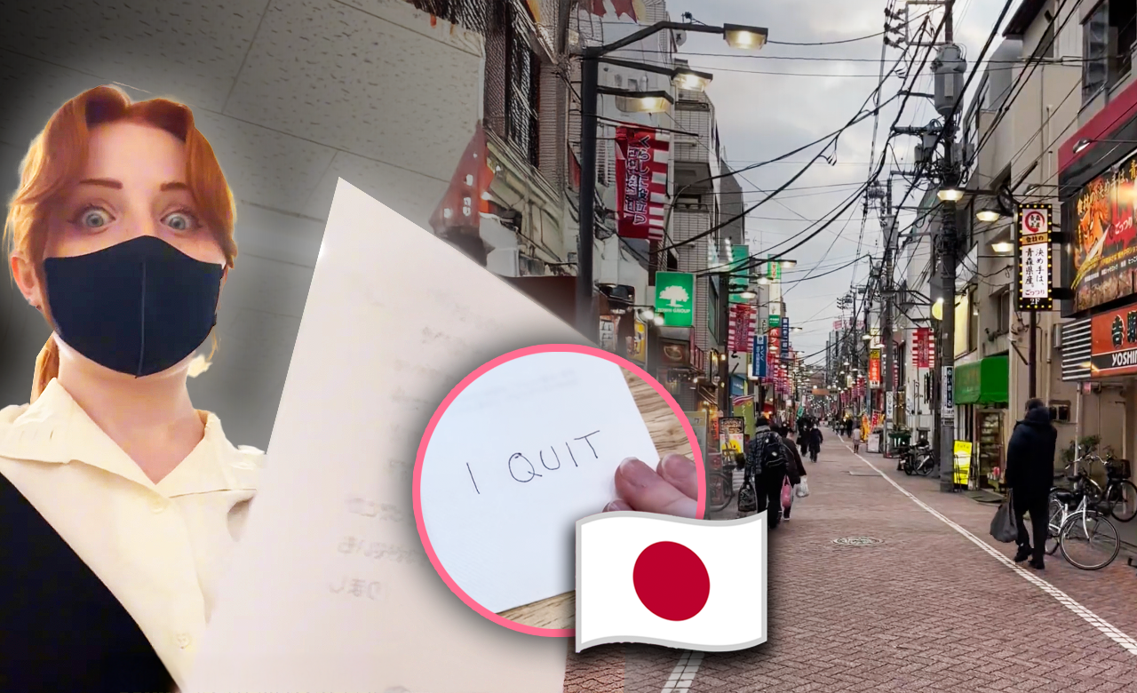 Quitting in Japan is the worst...