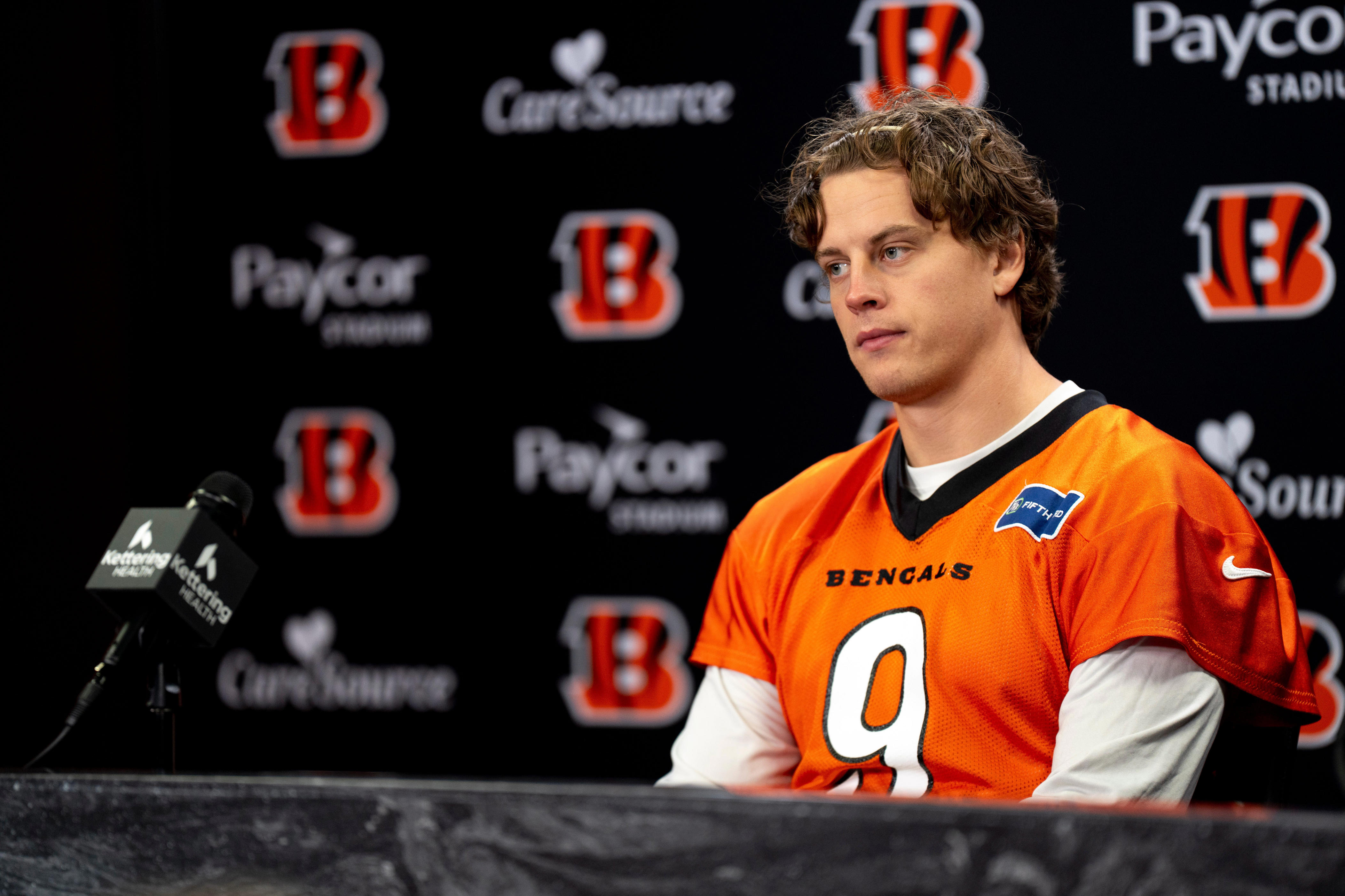 Joe Burrow in 'really good place' with body following turf toe injury