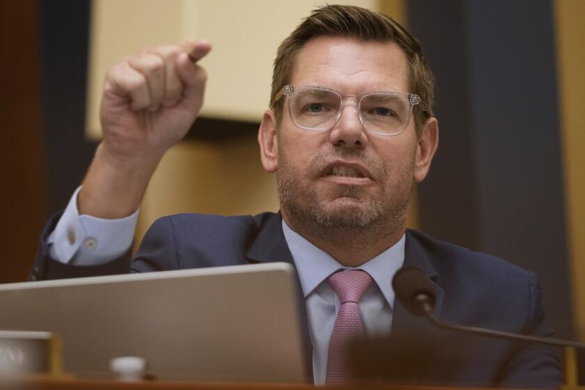 Rep. Swalwell's suit alleges abuse of power, adds to scrutiny of Trump ...