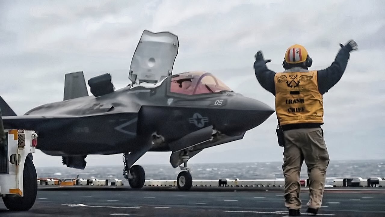 F-35B Lightning II • First Deployment On USS Wasp (2018)