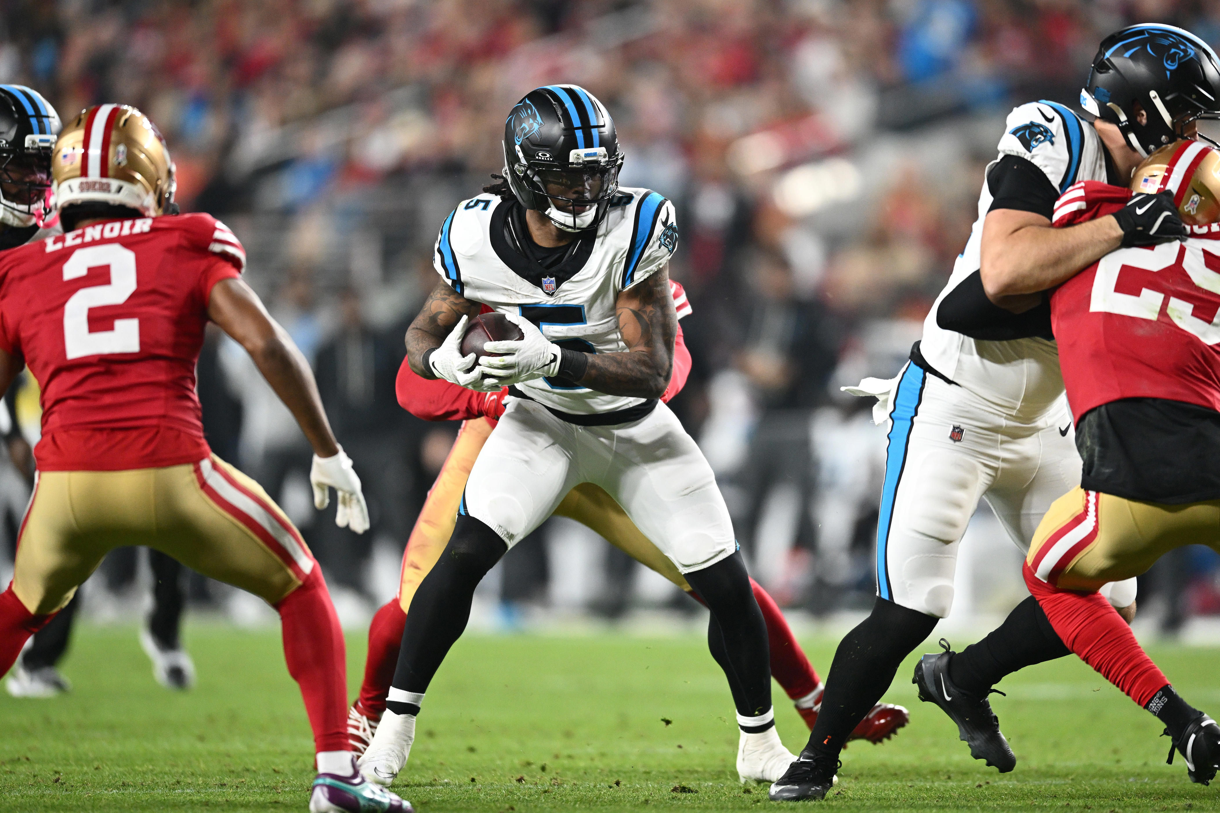 Panthers RB Rico Dowdle explains meaning behind his curious tweet after ...