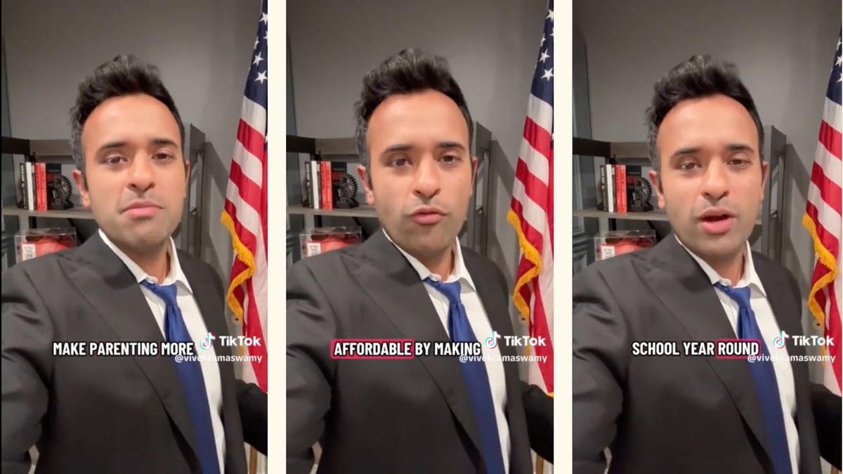 Real video shows Vivek Ramaswamy proposing year-round school for kids ...