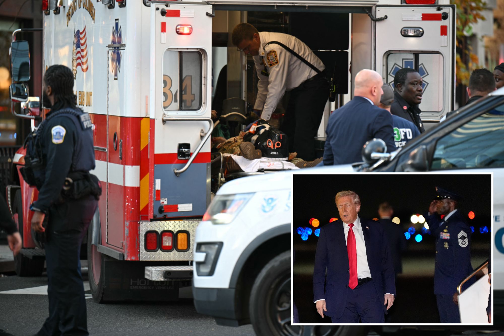 Trump announces National Guardsmen ‘critically wounded’ in DC, vows ...