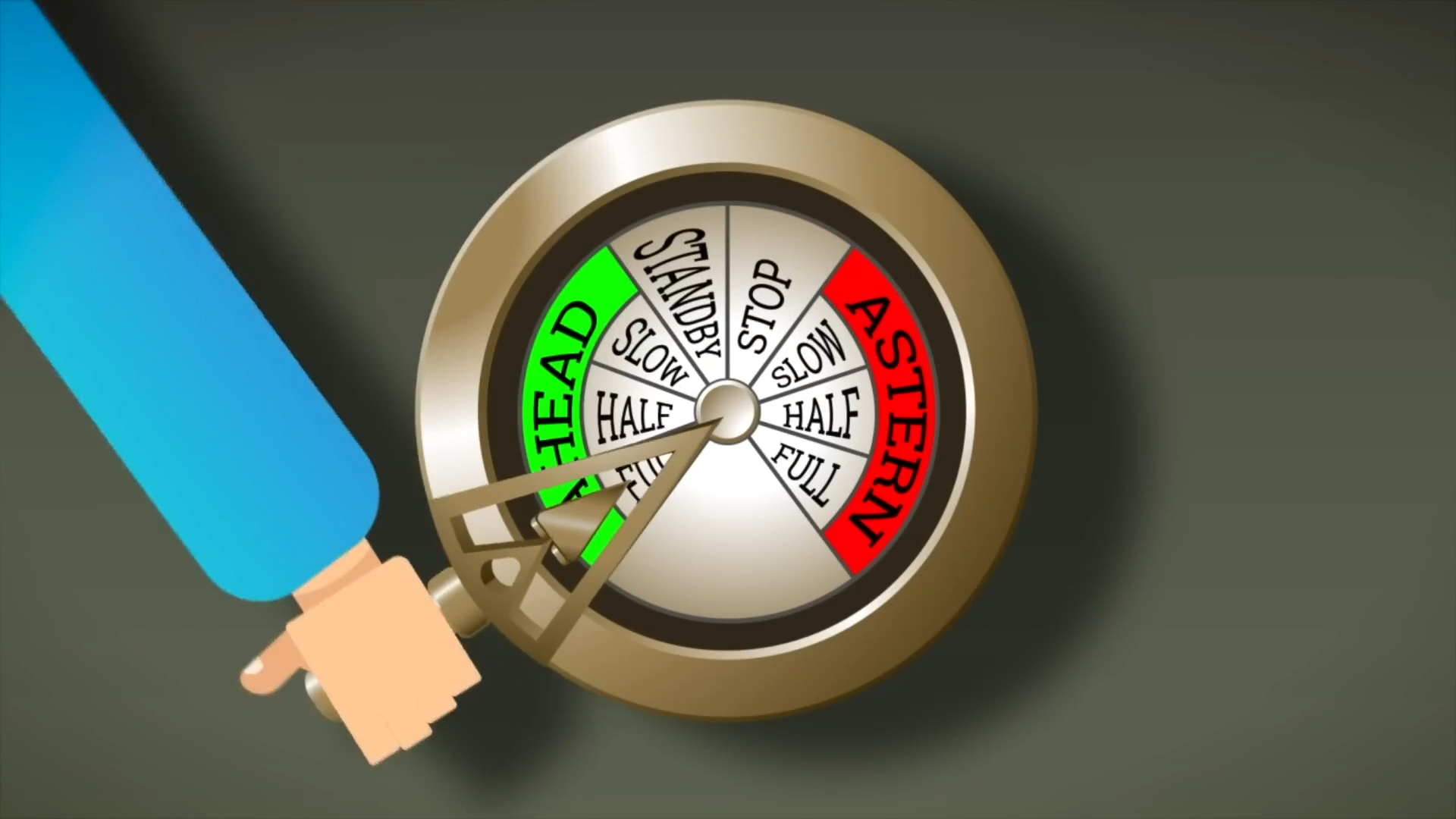 How Do Giant Ships Perform a Crash Stop?